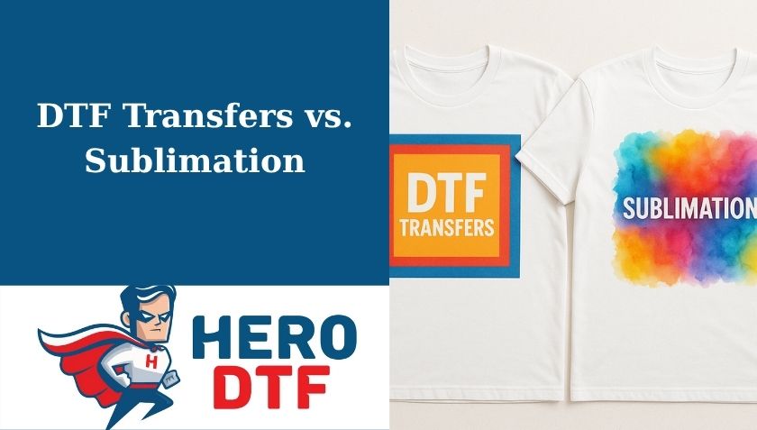 DTF Transfers vs. Sublimation: A Complete Comparison Guide – HERO DTF