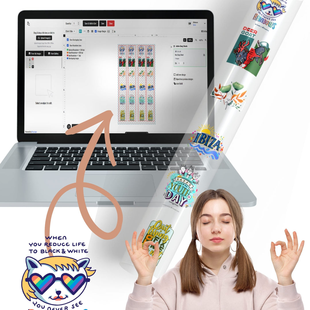 DTF Transfers By Size - Hero DTF – HERO DTF