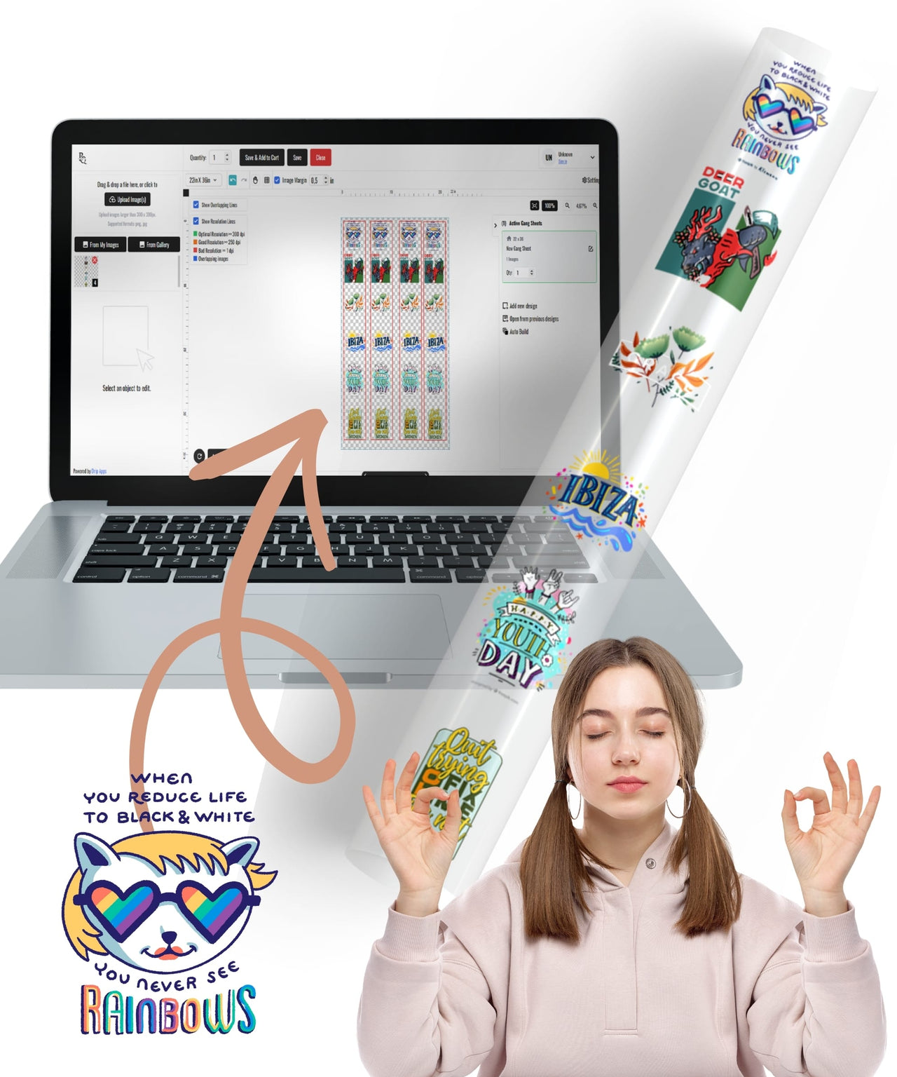 Fast Delivery DTF transfer in New Jersey – HERO DTF